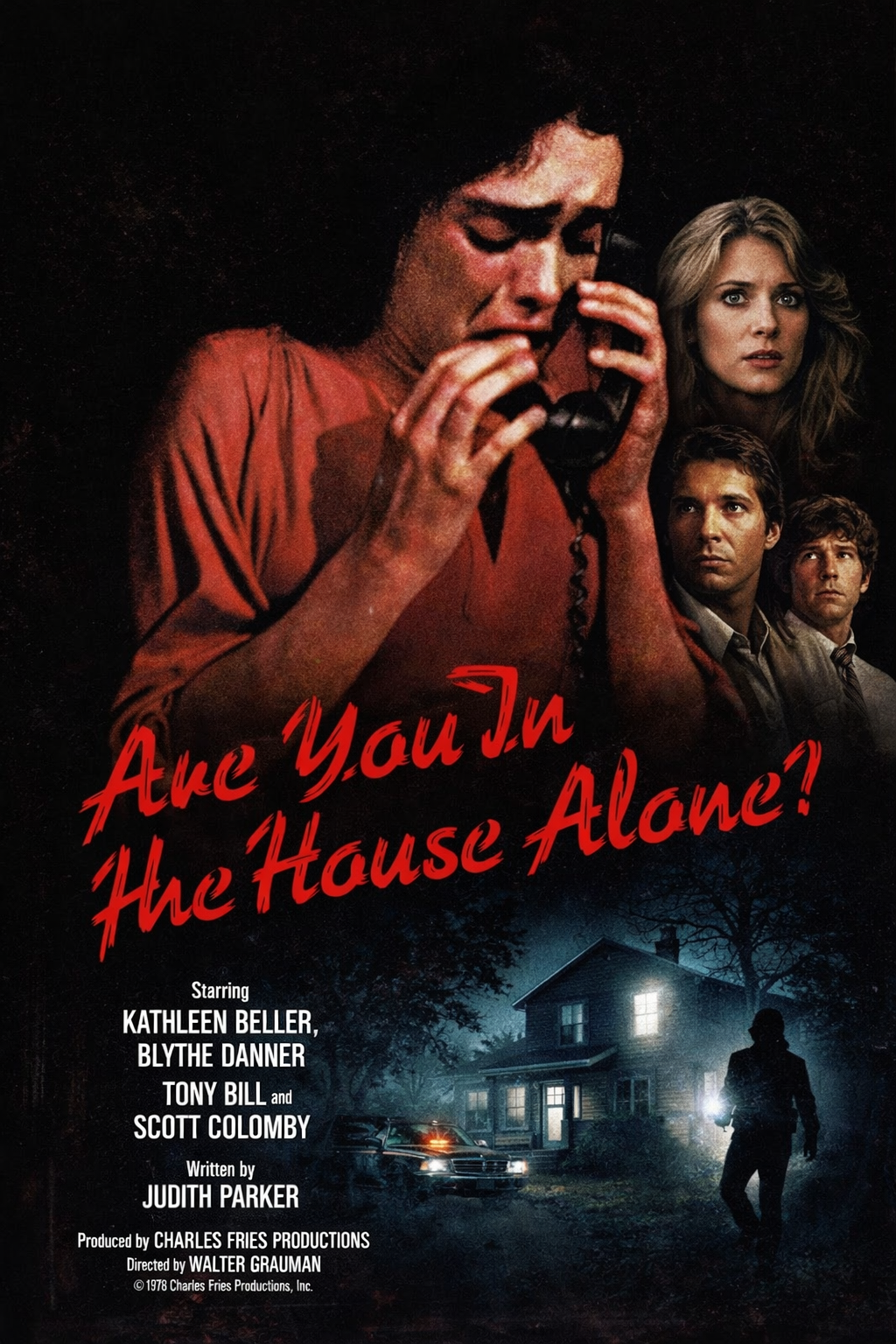 ARE YOU IN THE HOUSE ALONE (1978) Kathleen Beller ,Blythe Danner ,Denn ...