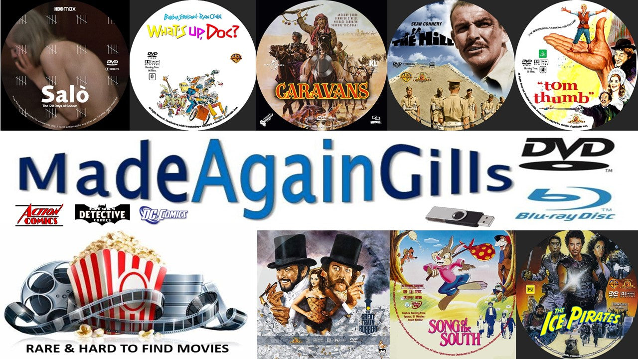 Rare DVD's Out of Print Hard and to Find DVD's - 1930's to 1990's ...