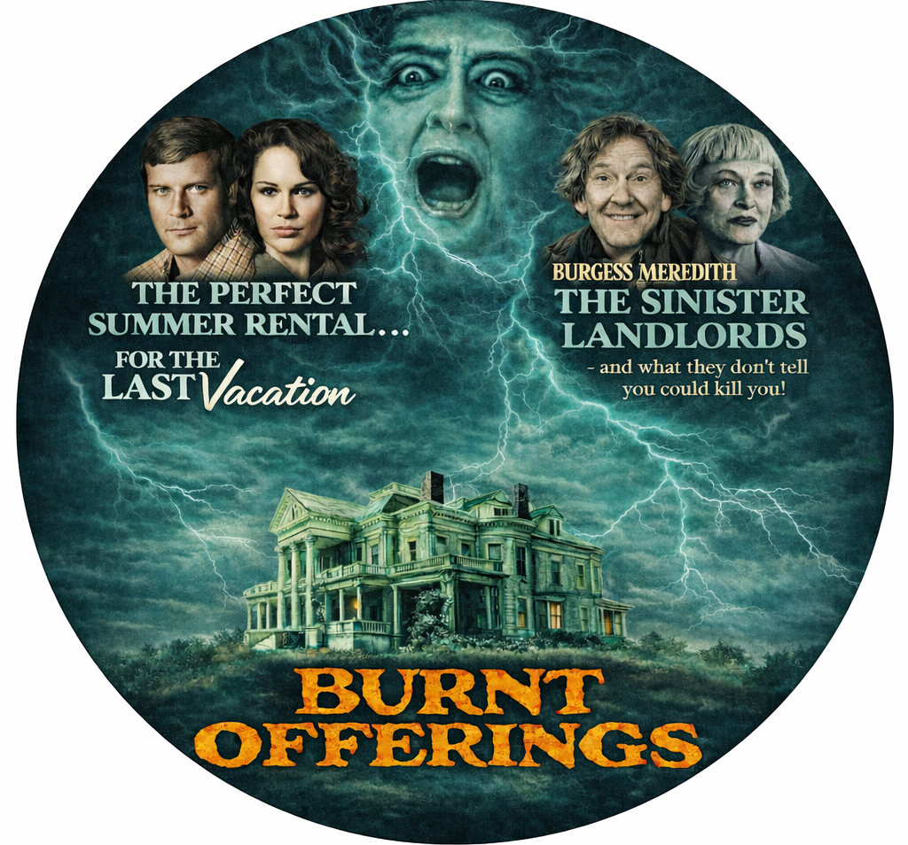 BURNT OFFERINGS (1976) Bette Davis, Oliver Reed - DVD Public Domain DV – MadeAgainGills Online Media